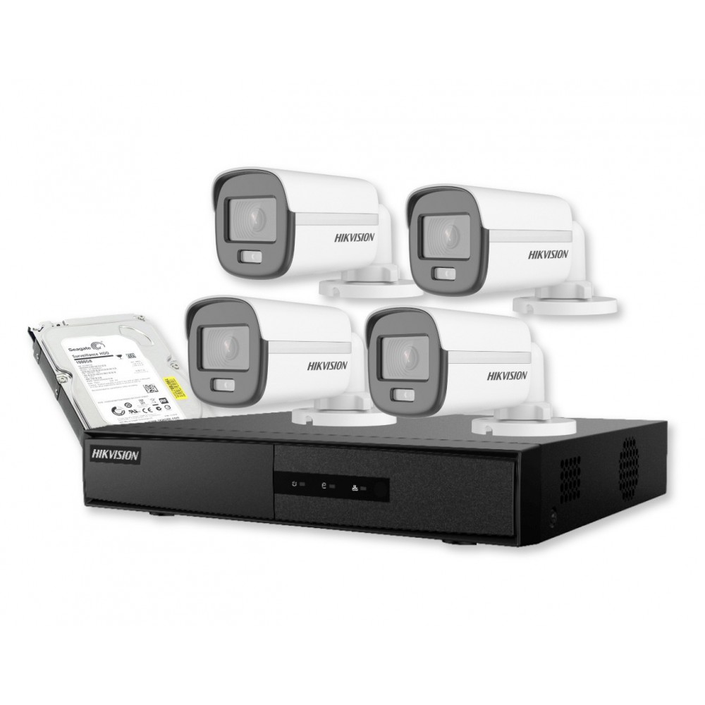 Kit Colorvu y con audio Hikvision
