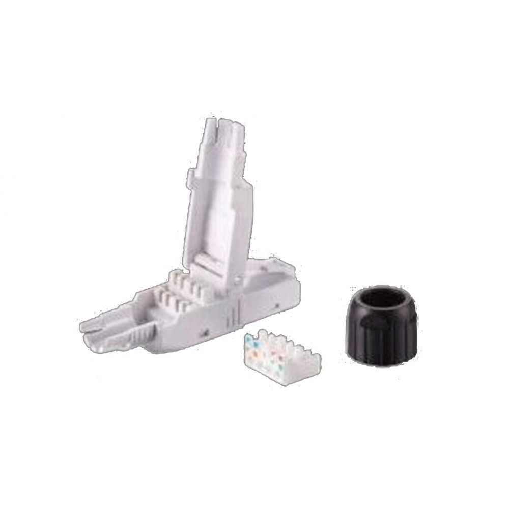 Conector RJ45 UTP Cat6A sin Herramientas ATC
