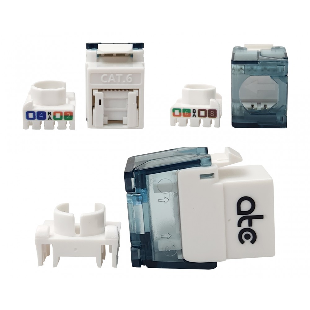 ATC PREMIER MODULO RJ45 AUTOPUNCH CAT 6 BLANCO ZK6SU1802