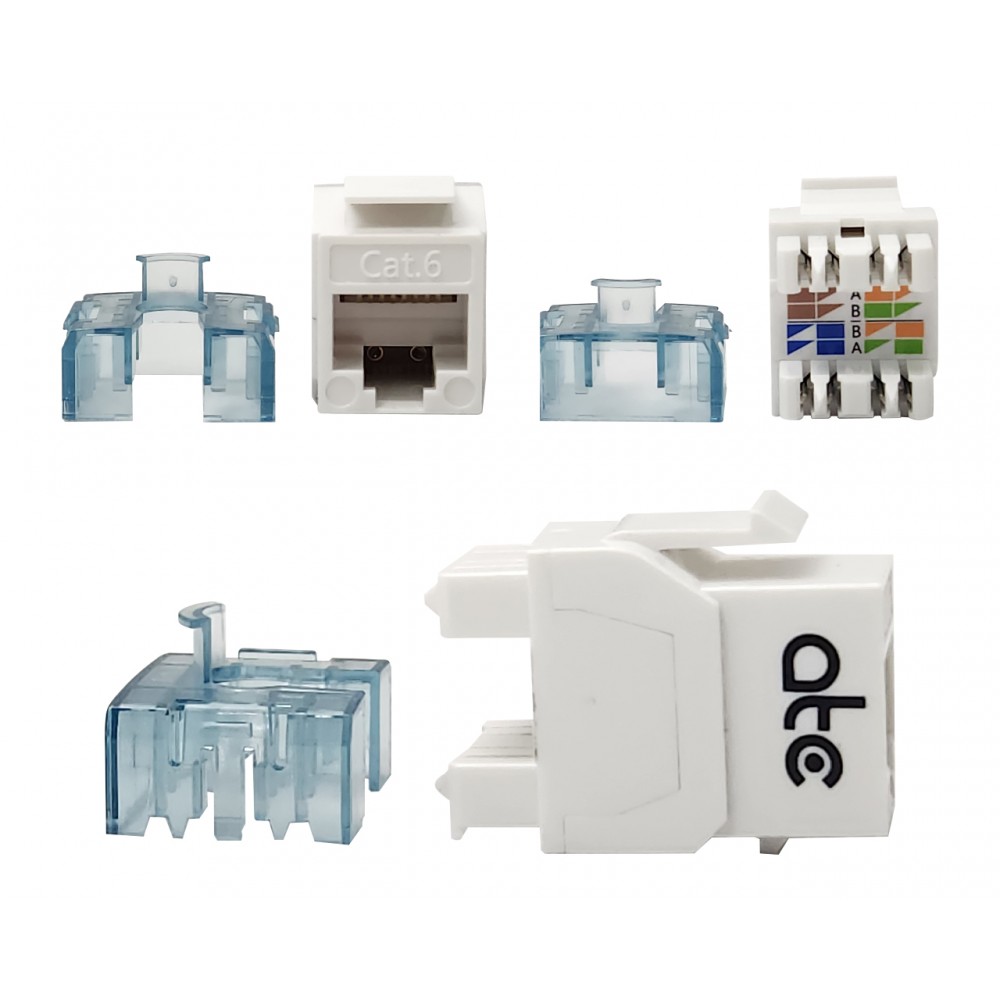 ATC PREMIER MODULO RJ45 CAT 6 BLANCO ZK6SU1802
