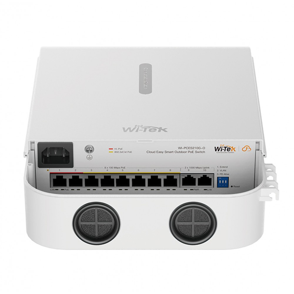 Smart Cloud Outdoor Switch 8FE PoE 100W 2 FE WI-PCES210G-O Wi-Tek